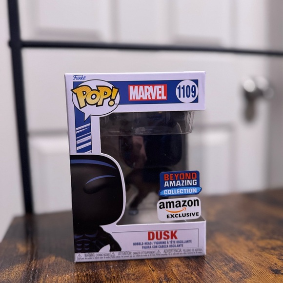 Funko | Toys | Funko Pop Marvel Dusk Figure Black | Poshmark